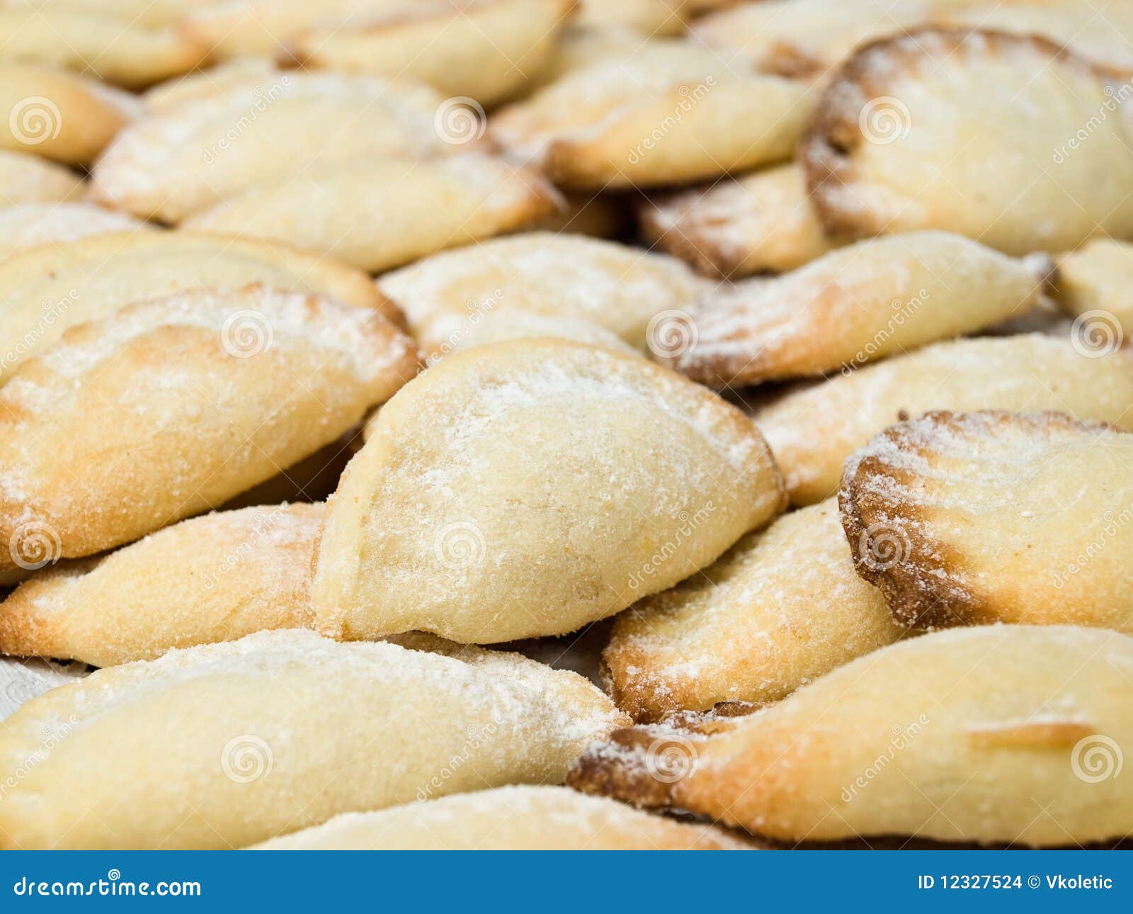 Shell shaped cookies stock photo. Image of close, sugar - 12327524