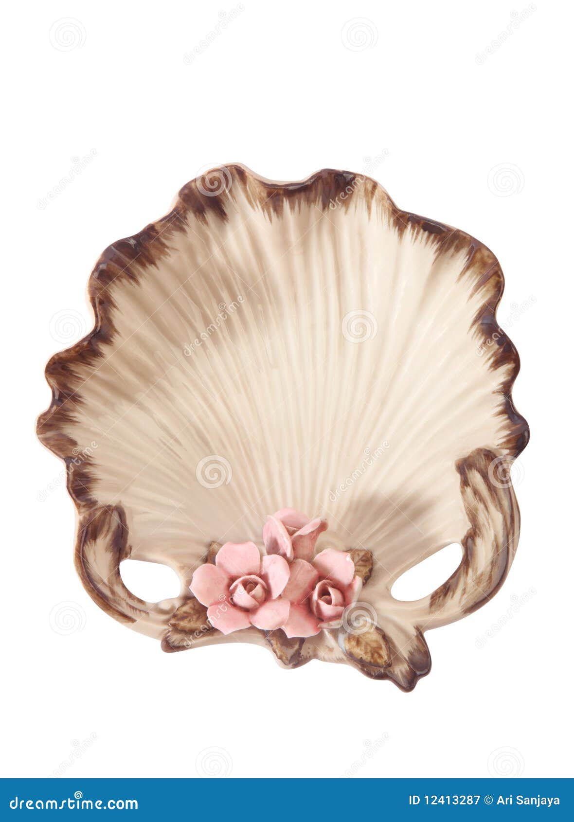 Shell-shaped dishes stock image. Image of shaped, dishes - 12413287