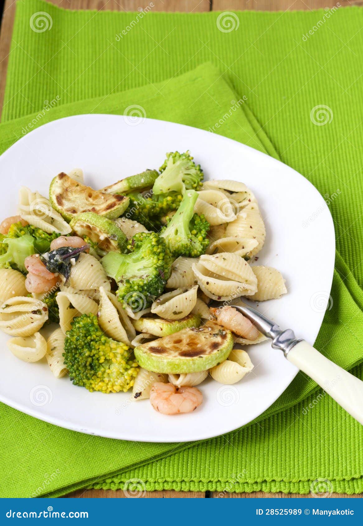 Shell-shaped pasta stock image. Image of snack, grilled - 28525989