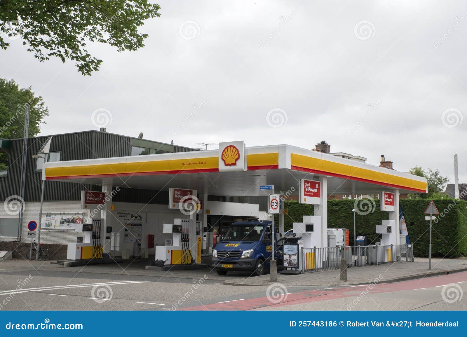 Shell Station at Amstelveen the Netherlands 11-7-2022 Editorial Photo ...