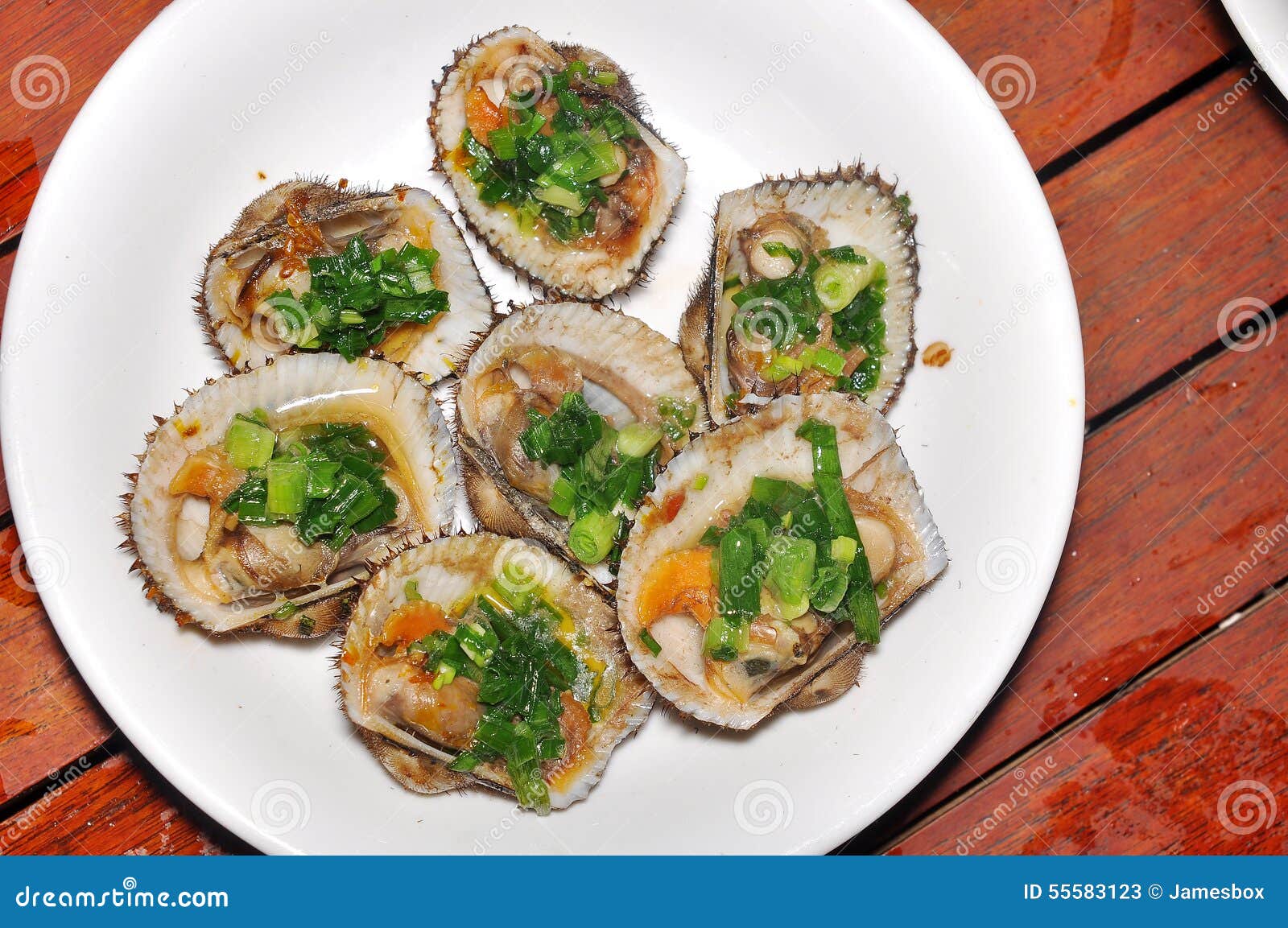 Shell steaks stock image. Image of ocean, menu, delicious - 55583123