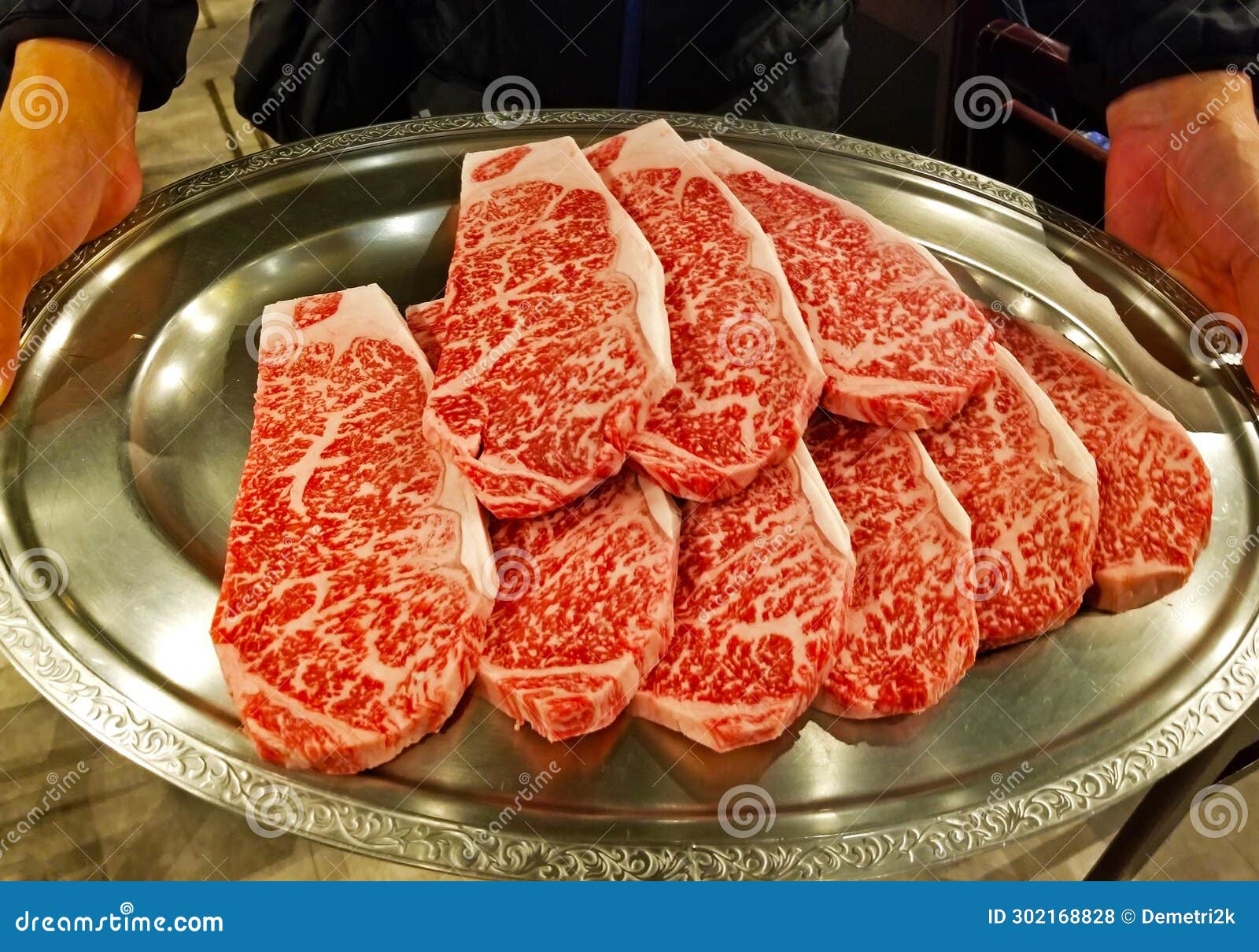 Shell Steaks, Uncooked -01 stock photo. Image of cooking - 302168828