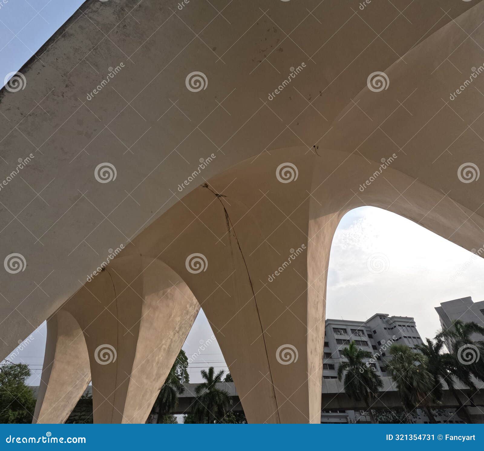 Shell Structure of Mausoleum of Three Leaders at Shahbag Dhaka ...