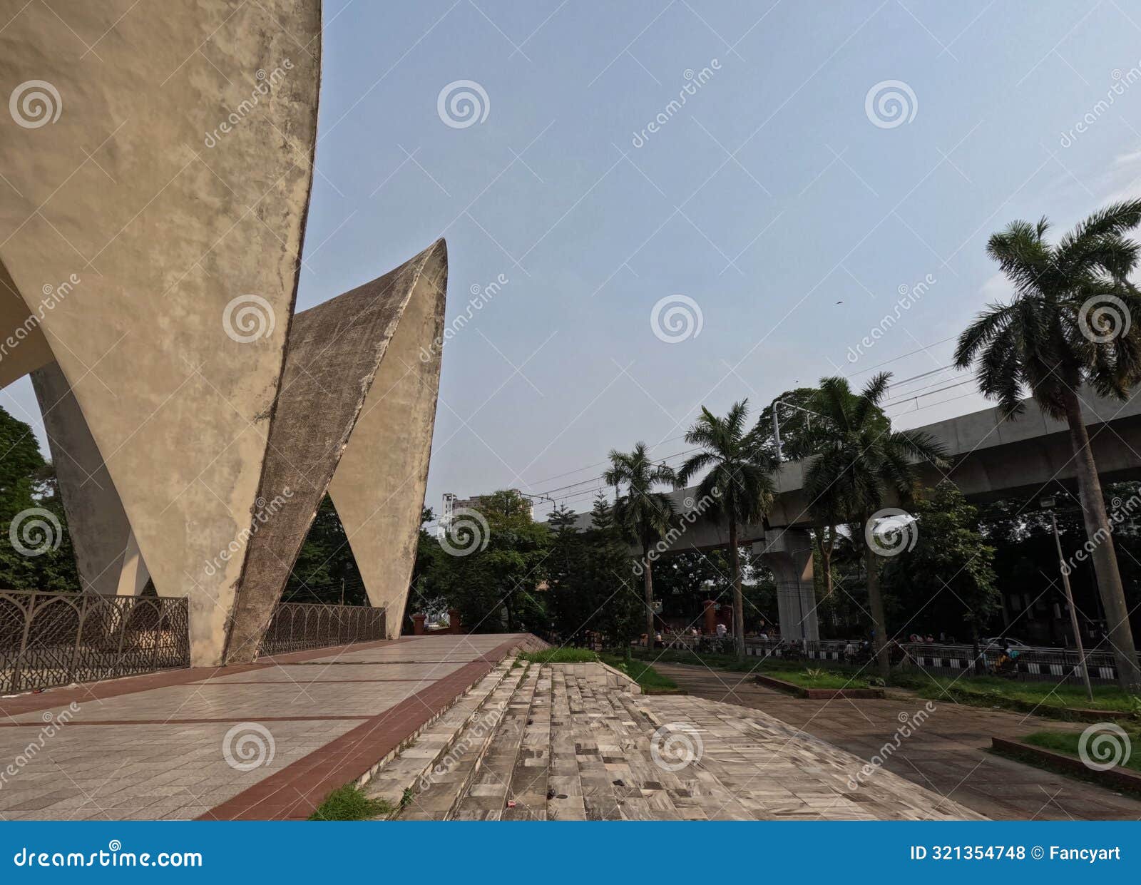 Shell Structure Of Mausoleum Of Three Leaders At Shahbag Dhaka ...