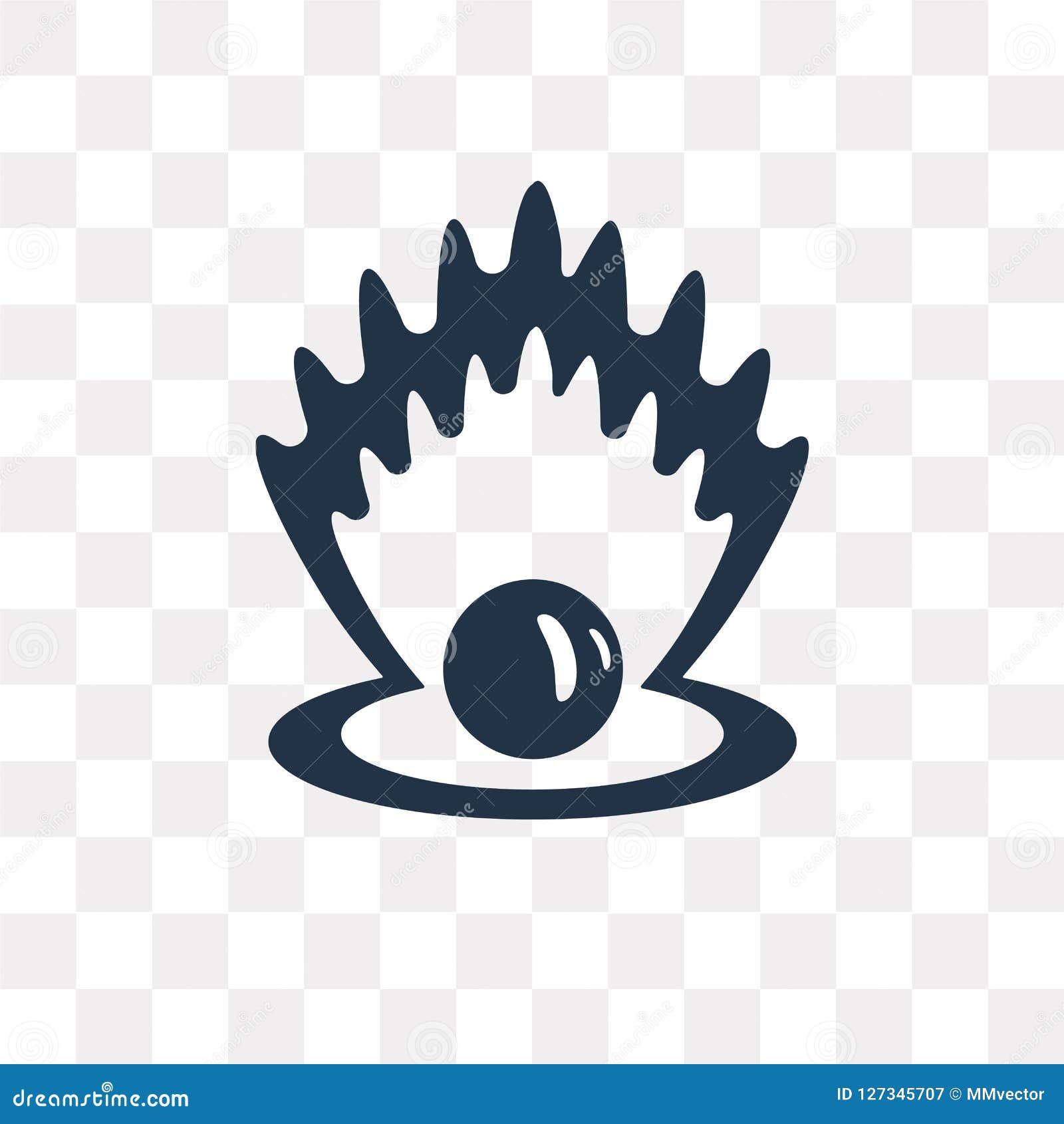 Shell Vector El Icono Aislado En El Fondo Transparente, Tra De Shell ...