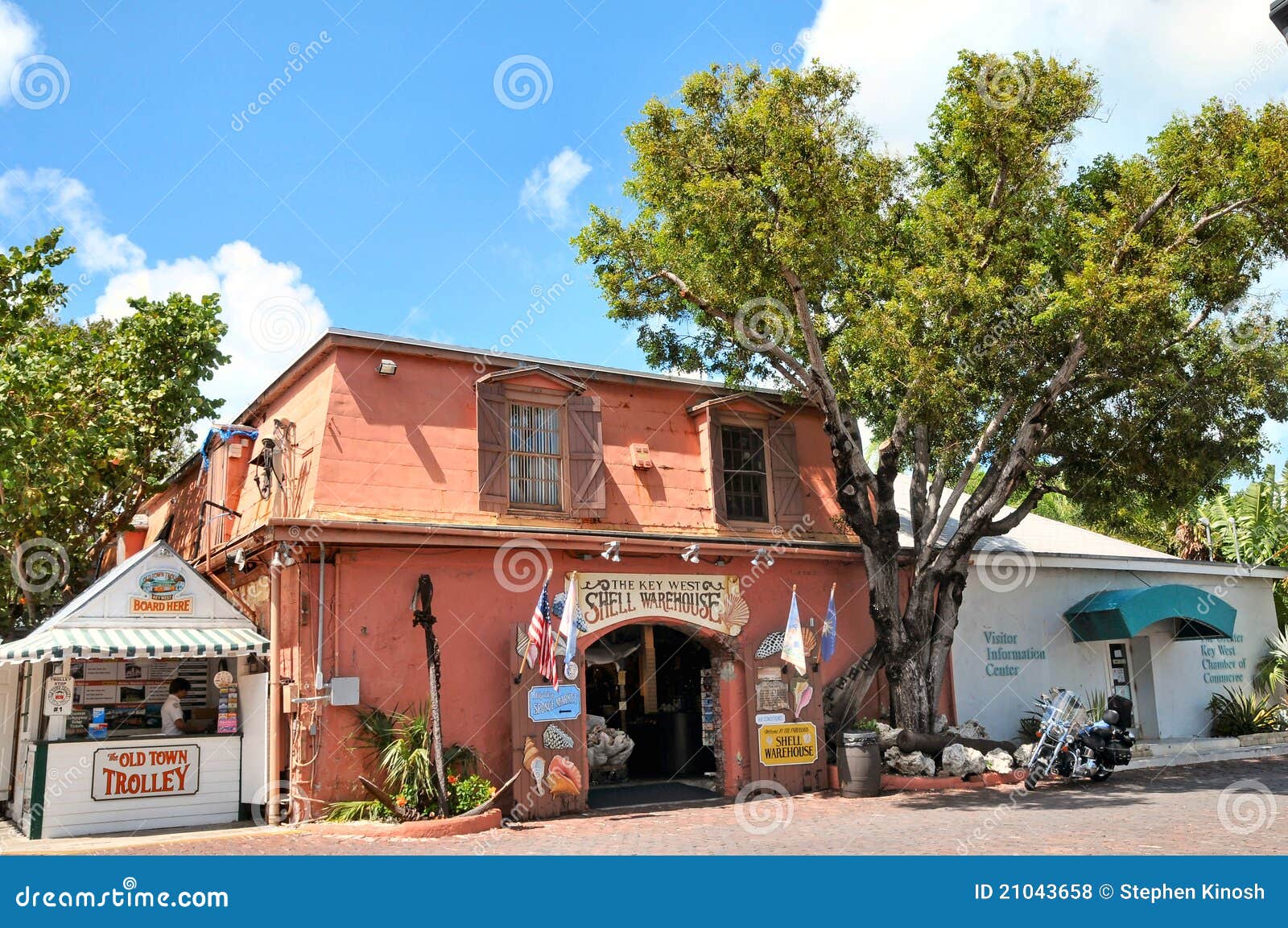 Shell Warehouse, Key West Florida Editorial Stock Photo - Image of ...