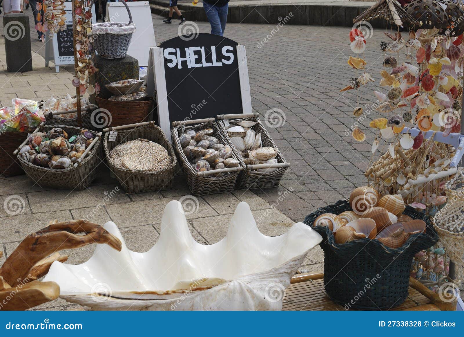Shell Winkel Op De Strandboulevard Van Brighton. Het UK Stock Foto ...