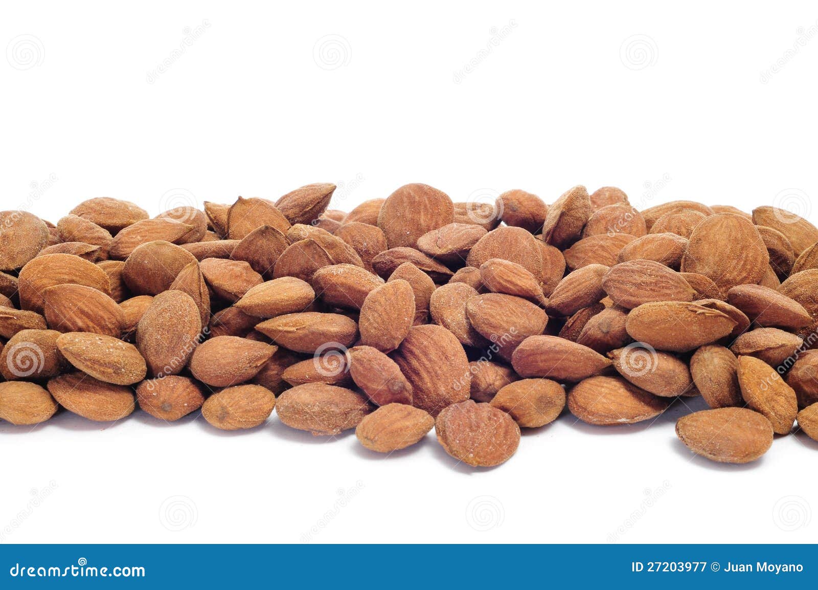 Shelled almonds stock image. Image of seeds, mediterranean - 27203977