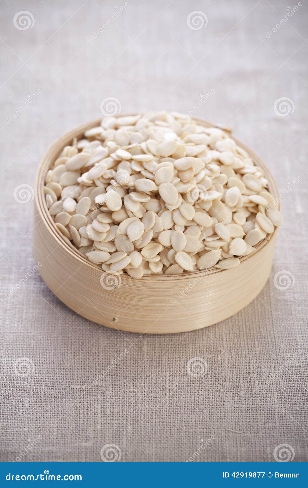 Shelled melon seeds. stock image. Image of salted, tasty - 42919877