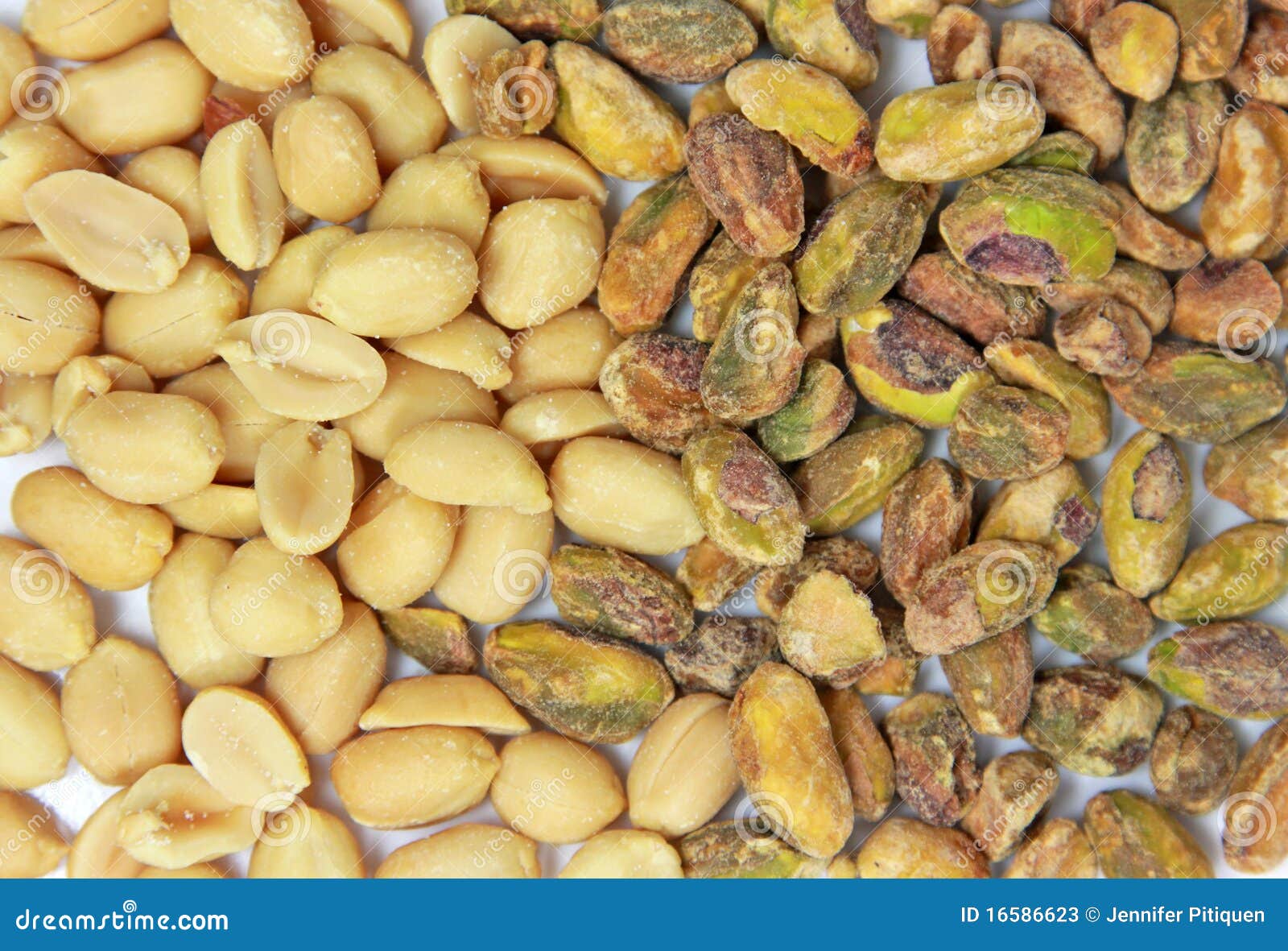 Shelled Nuts stock image. Image of roast, salty, pistachios - 16586623