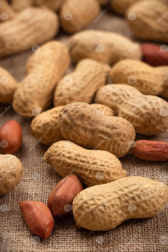 Shelled Peanuts on Well-shelled Peanuts. Whole Nuts and Shelled Kernels ...