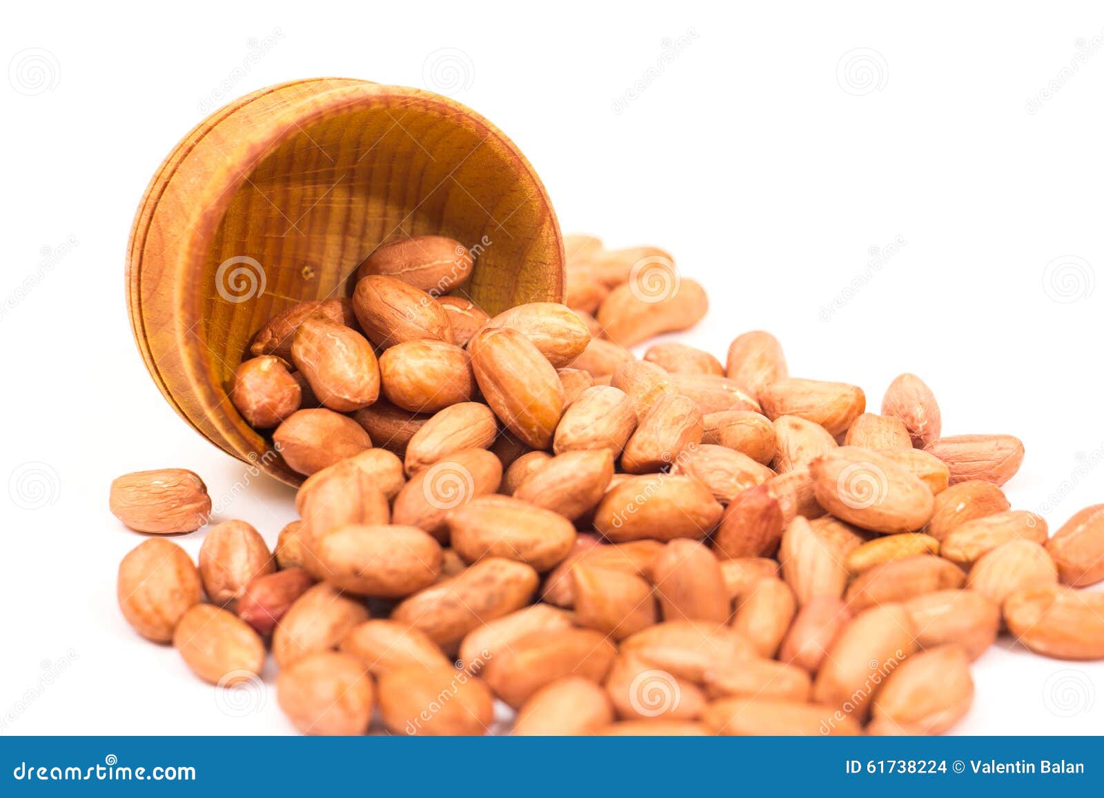 Shelled peanuts stock photo. Image of groundnuts, cover - 61738224