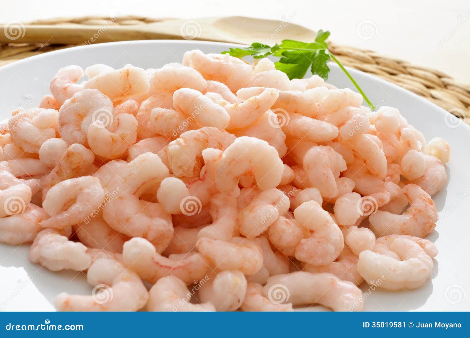 Pandalus Borealis Or Coldwater Shrimp Or Pink Shrimp Or Deepwater ...