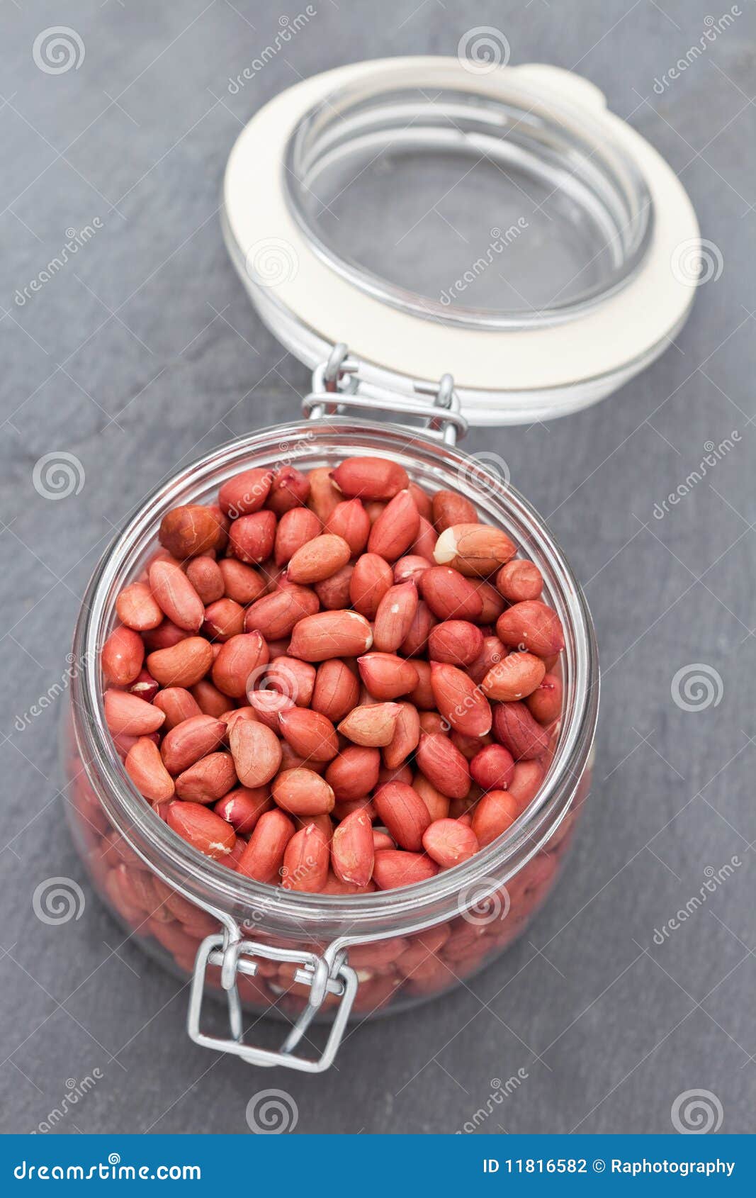 Shelled red peanuts stock photo. Image of food, colour - 11816582
