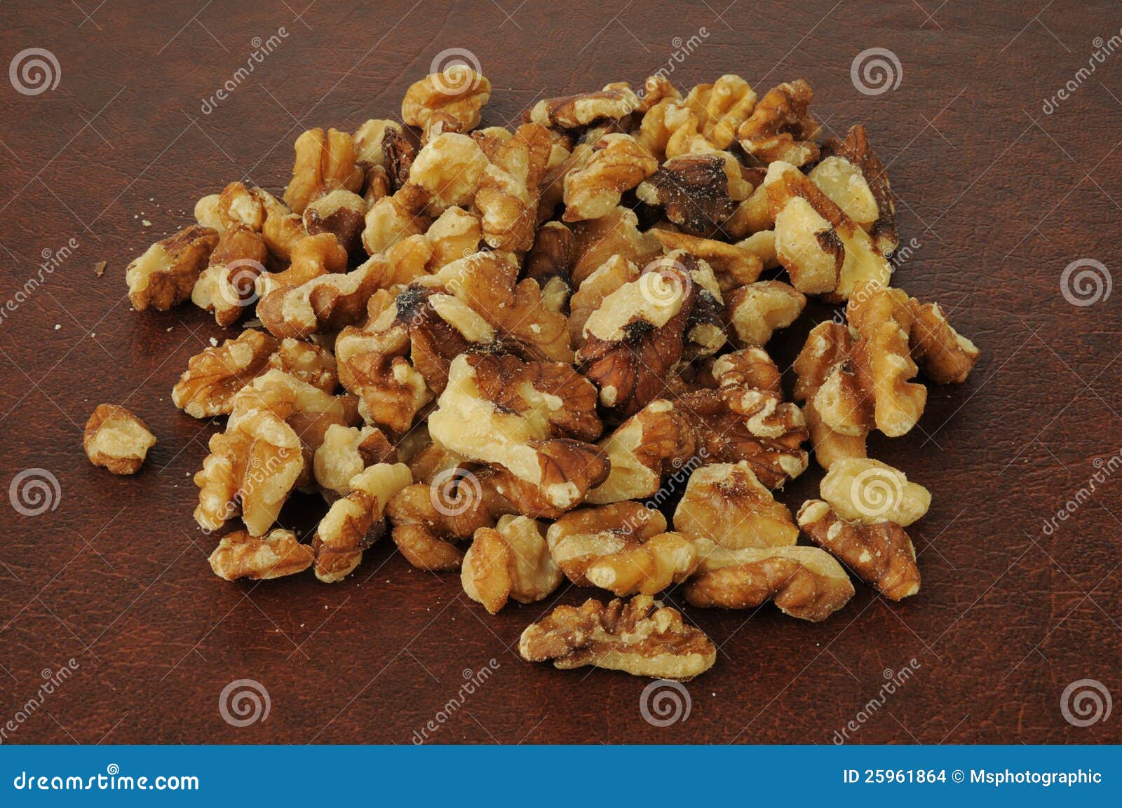 Shelled walnuts stock photo. Image of closeup, snack - 25961864