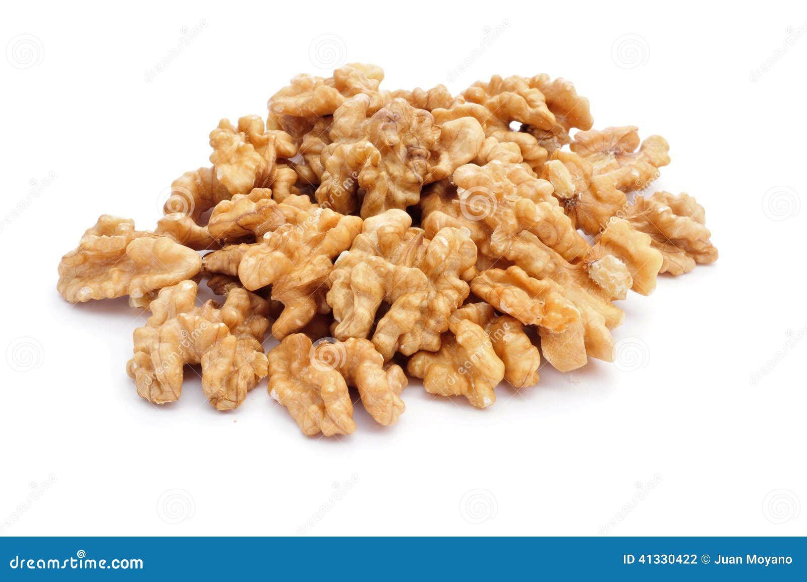 Shelled walnuts stock photo. Image of protein, background - 41330422