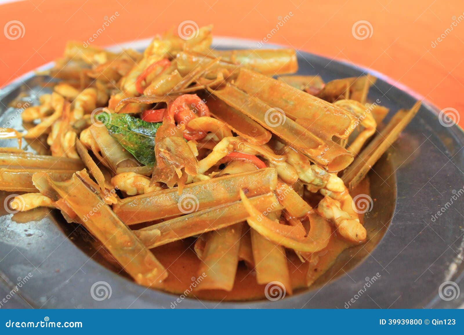 Shellfish curry stock photo. Image of food, shellfish - 39939800