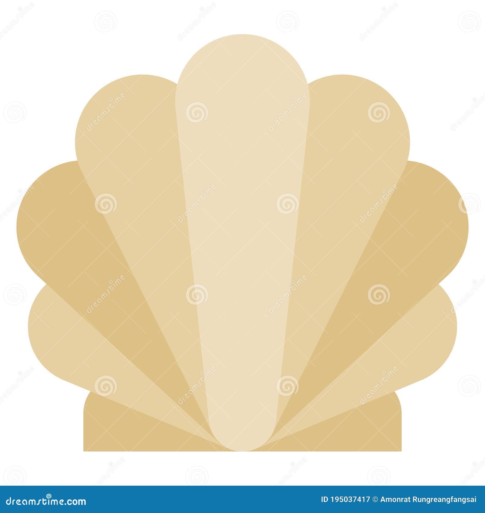 Shellfish Icon, Summer Vacation Related Vector Stock Vector ...