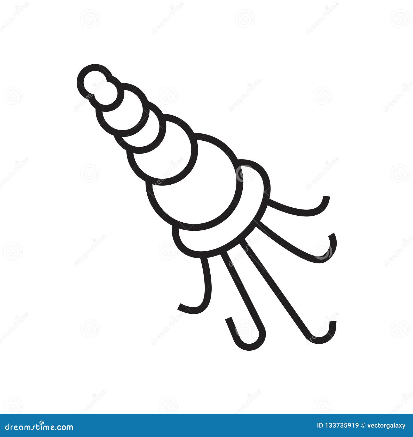 Shellfish Icon Vector Sign and Symbol Isolated on White Background ...