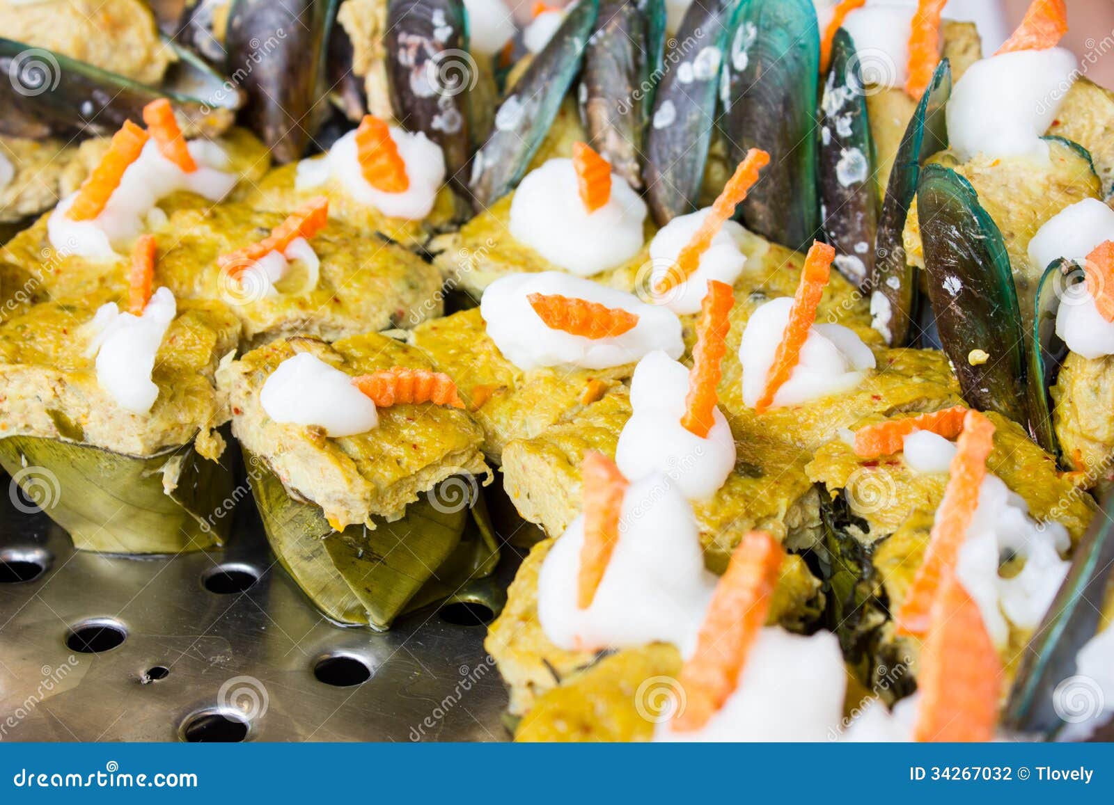 Shellfish Steamed stock photo. Image of black, blue, luxury - 34267032