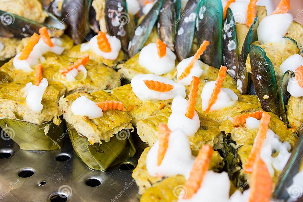 Shellfish Steamed stock photo. Image of black, blue, luxury - 34267032