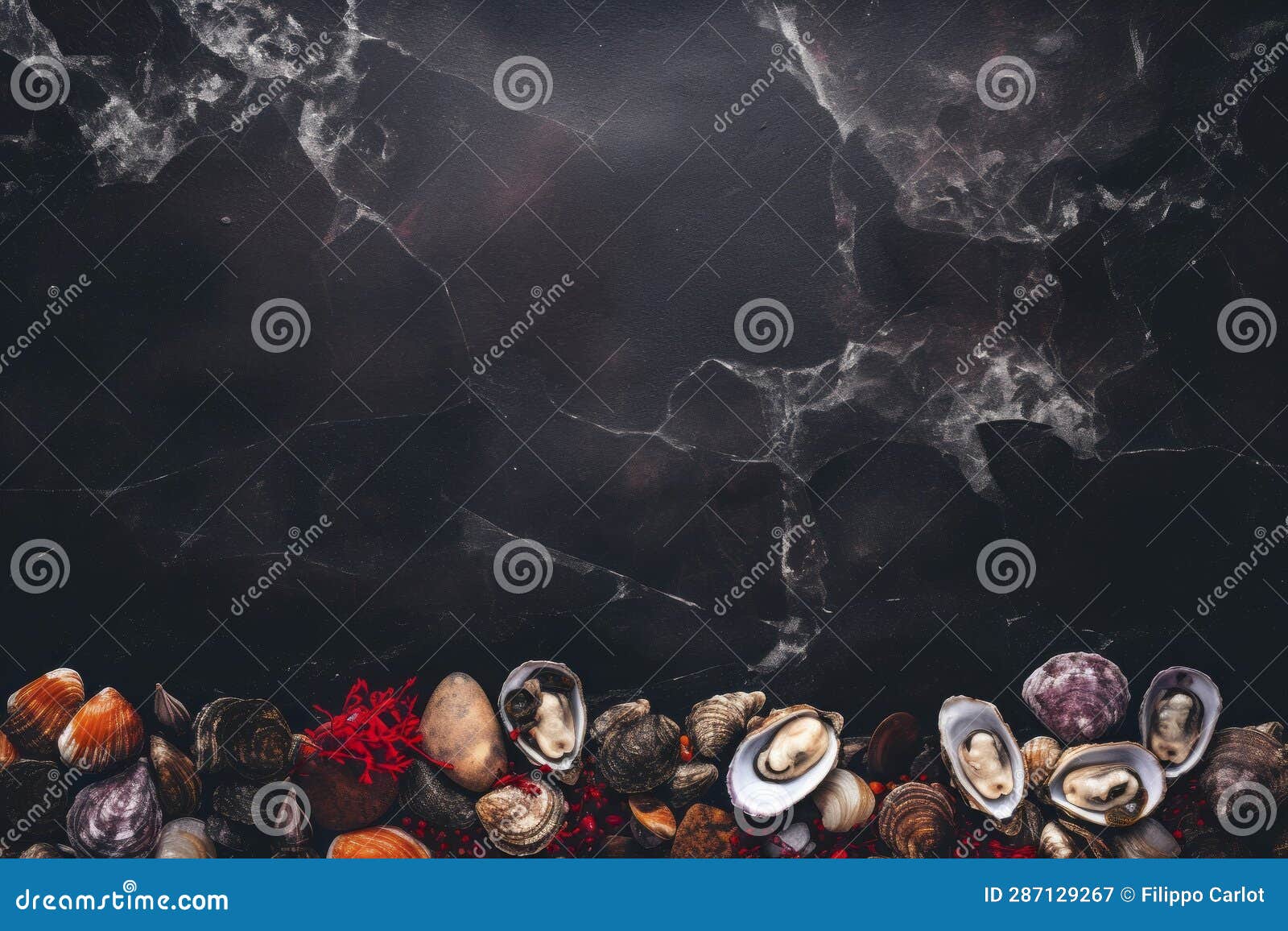 Shellfish Texture Overview stock image. Image of natural - 287129267