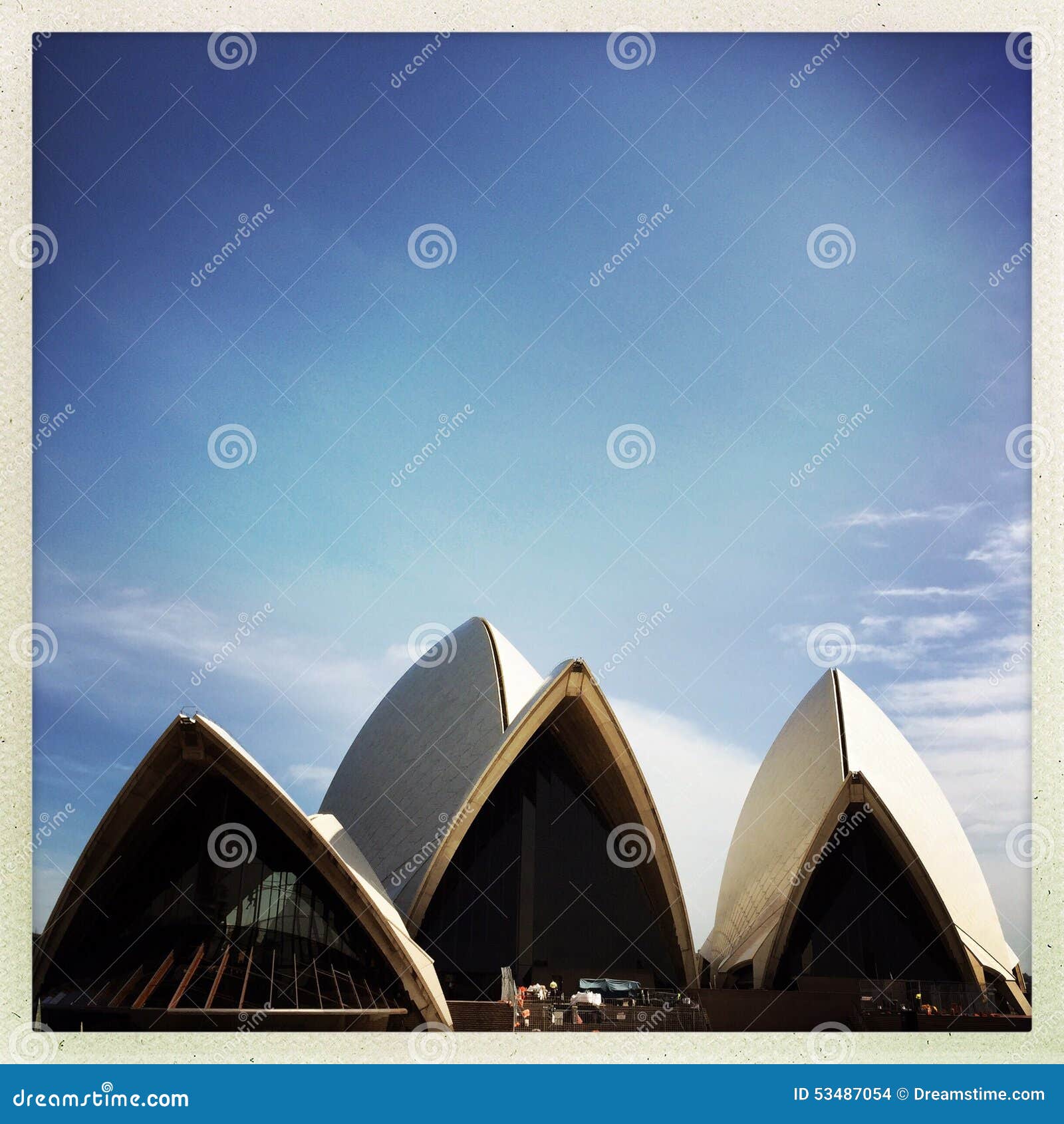 Shells of Opera House editorial stock image. Image of concrete - 53487054