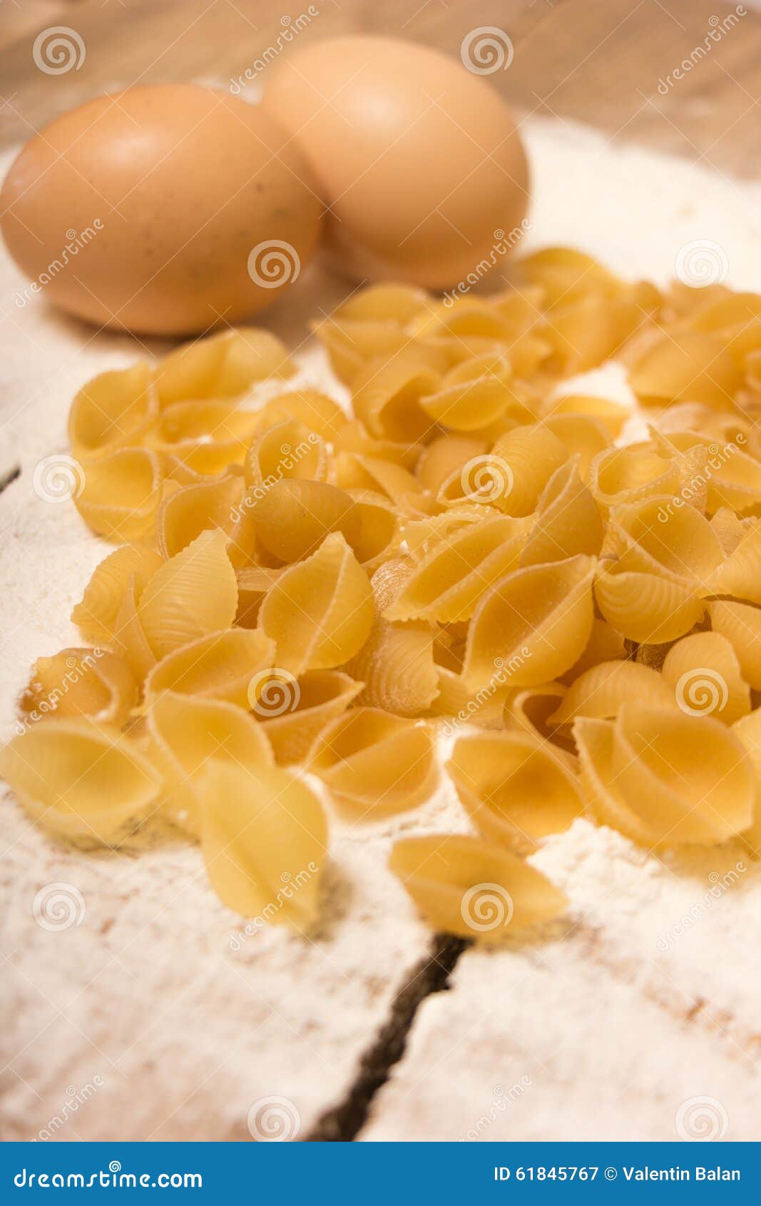 Shells pasta stock image. Image of carbohydrate, beautiful - 61845767