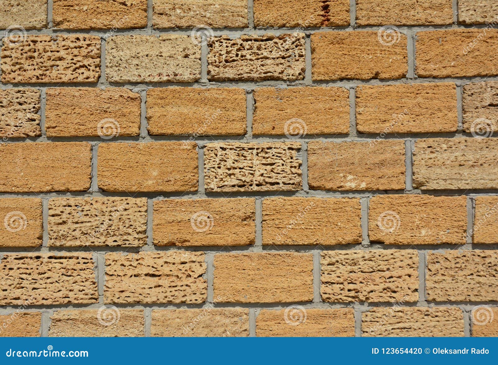 Shelly Limestone Wall Textured Background. Stock Photo - Image of stone ...