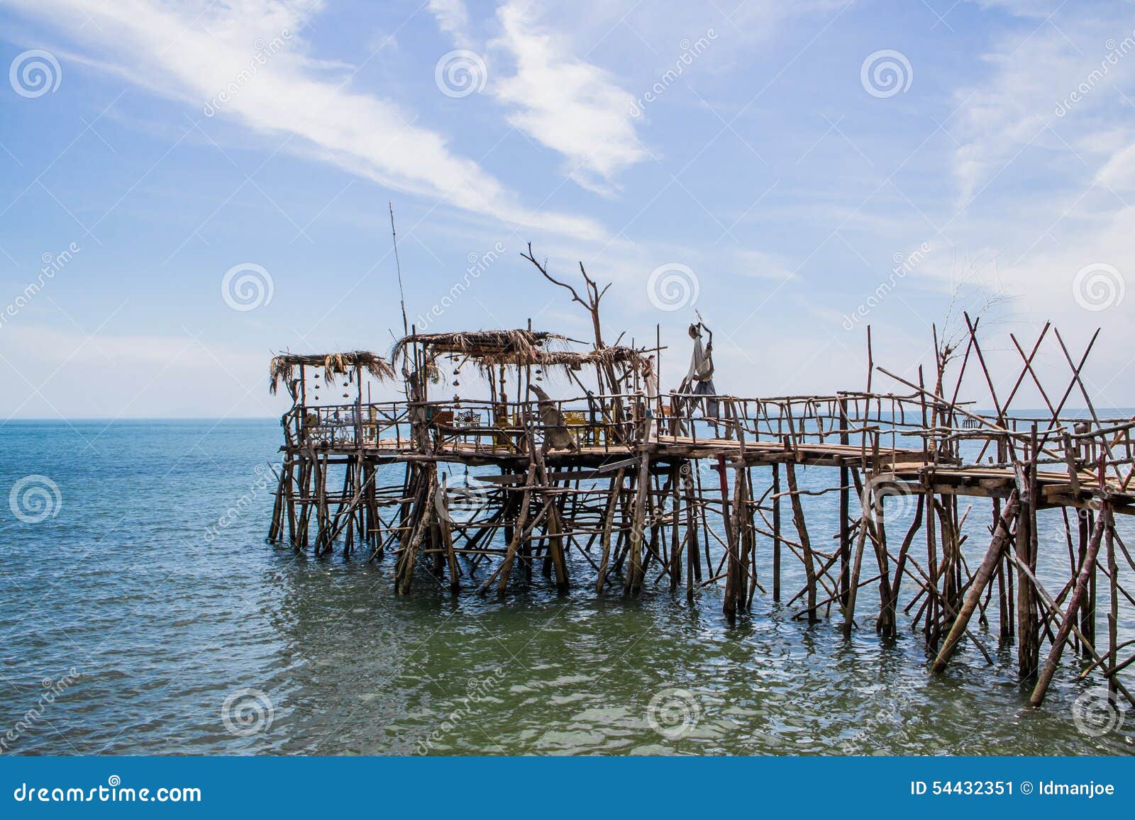 Shelter in the sea stock image. Image of lanta, clean - 54432351