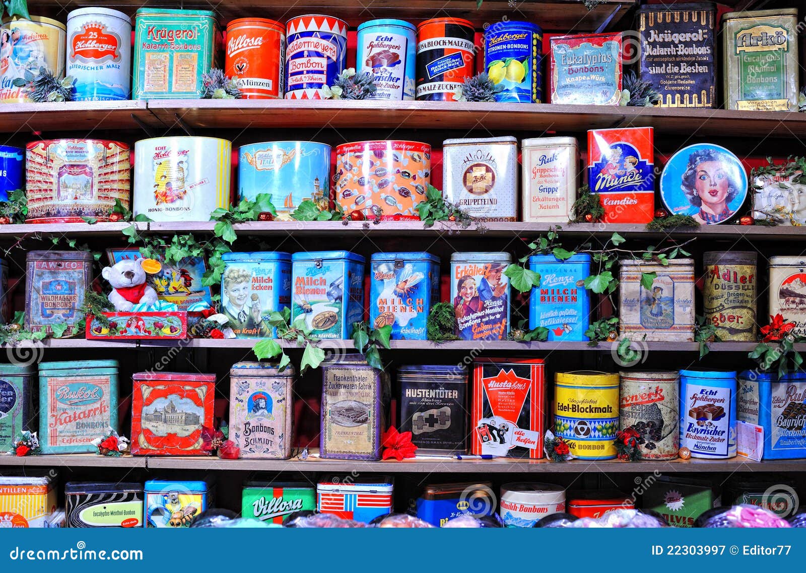 Shelves with Candy Boxes in Candy Shop Editorial Photography - Image of ...
