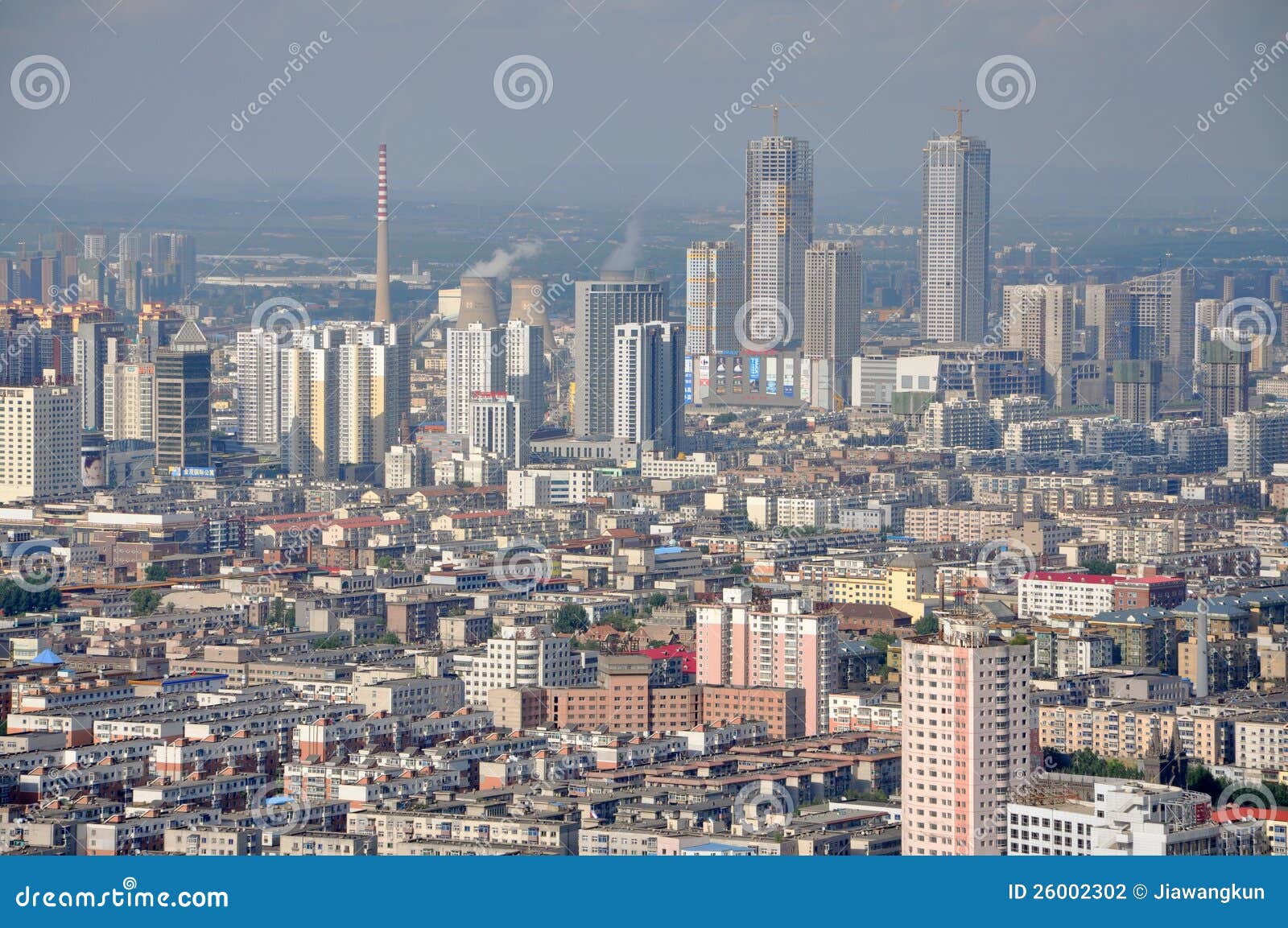 Shenyang CBD, China editorial photography. Image of landmark - 26002302