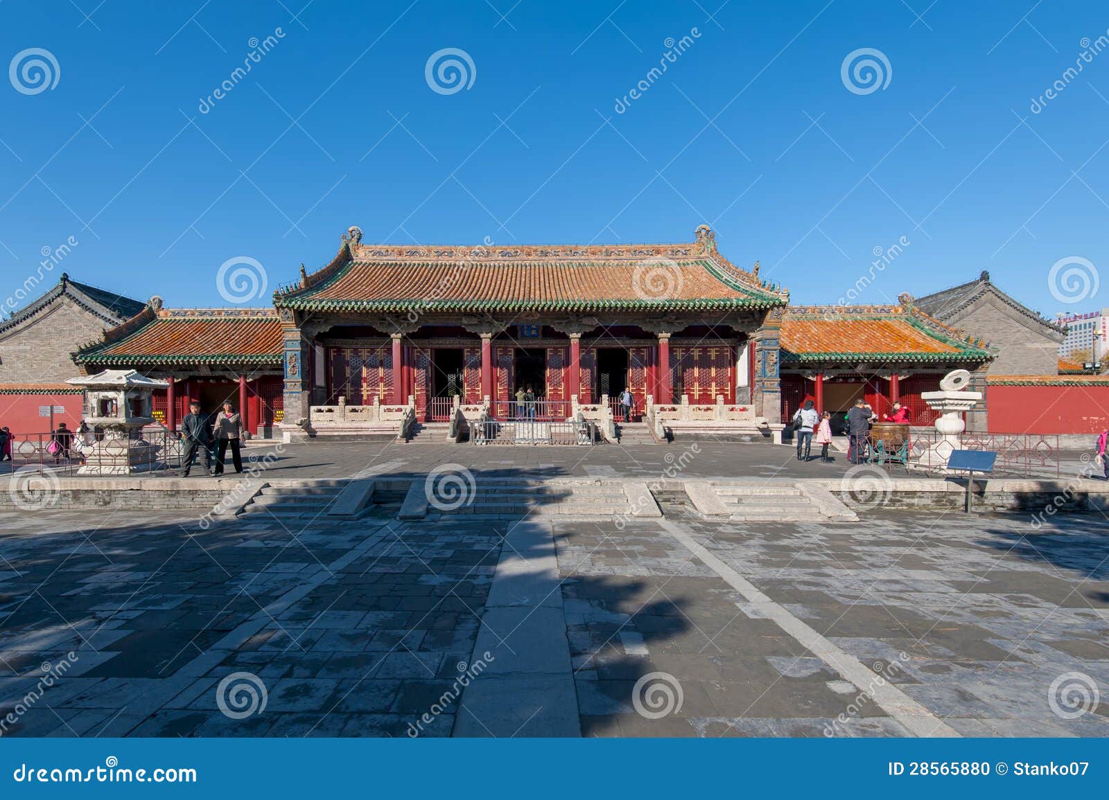 Shenyang Imperial Palace editorial image. Image of century - 28565880