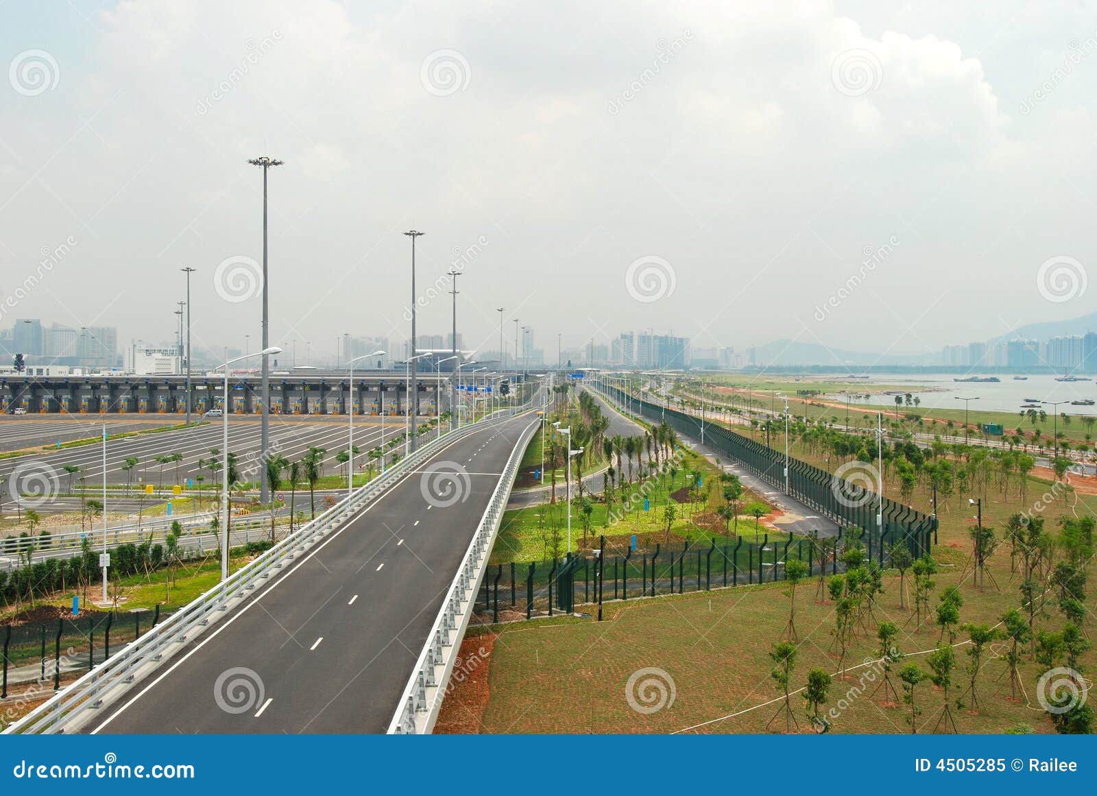 The Shenzhen bay port stock image. Image of china, shenzhen - 4505285