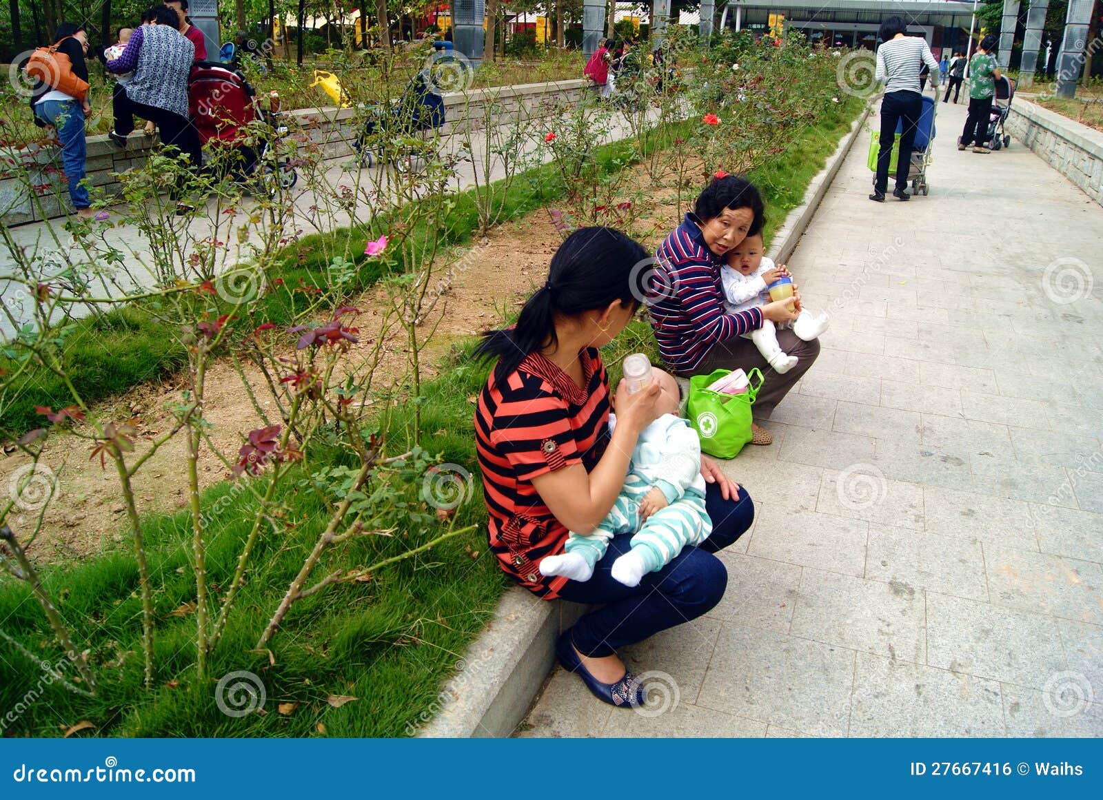 Shenzhen China: Community Park Editorial Photo - Image of asia ...