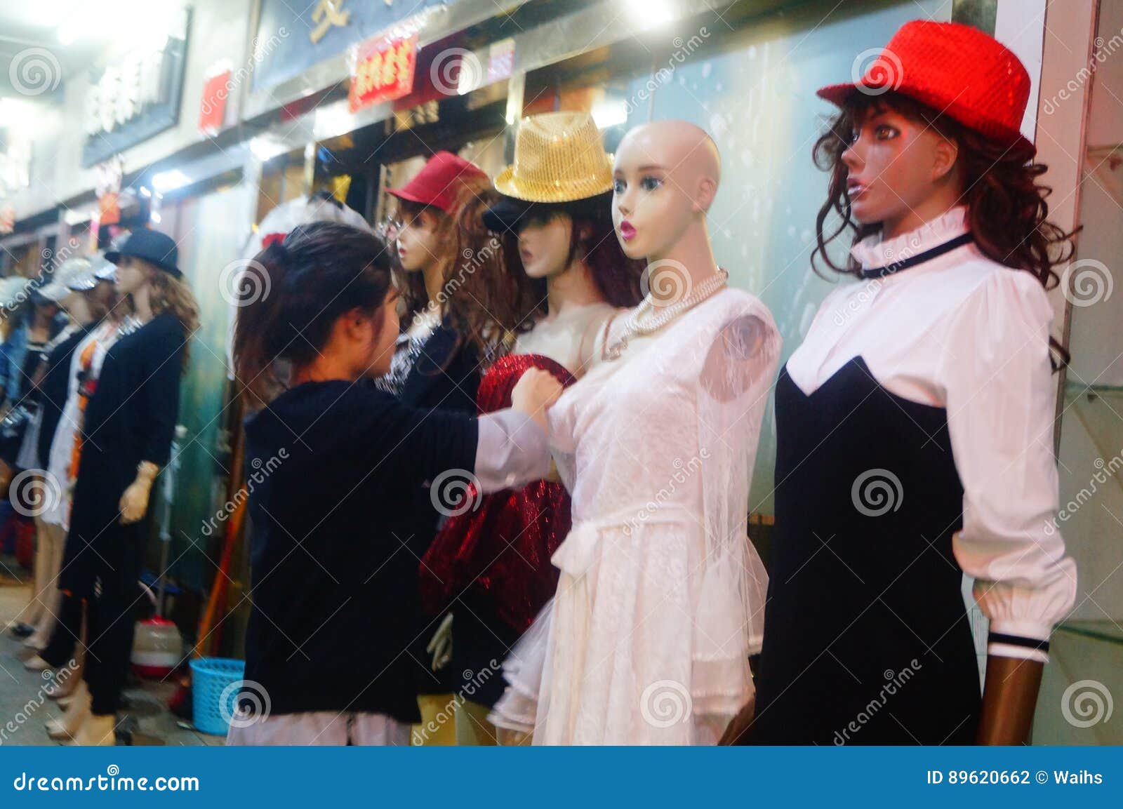 Shenzhen, China: Female Plastic Models Editorial Photography - Image of ...