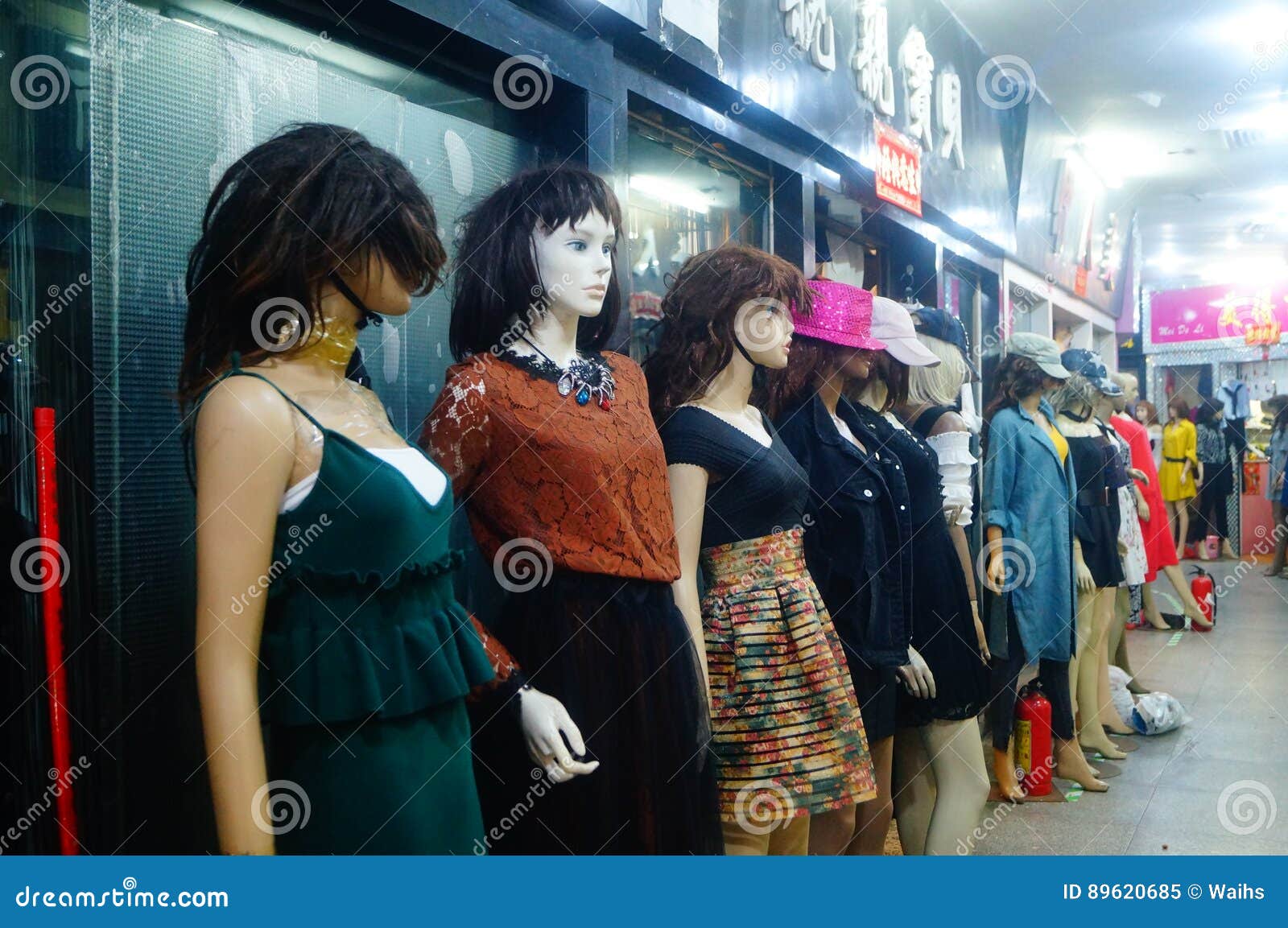 Shenzhen, China: Female Plastic Models Editorial Image - Image of ...