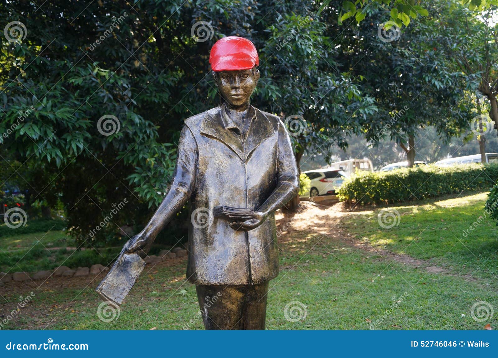 Shenzhen, China: Fire Theme Statue Editorial Photo - Image of ...