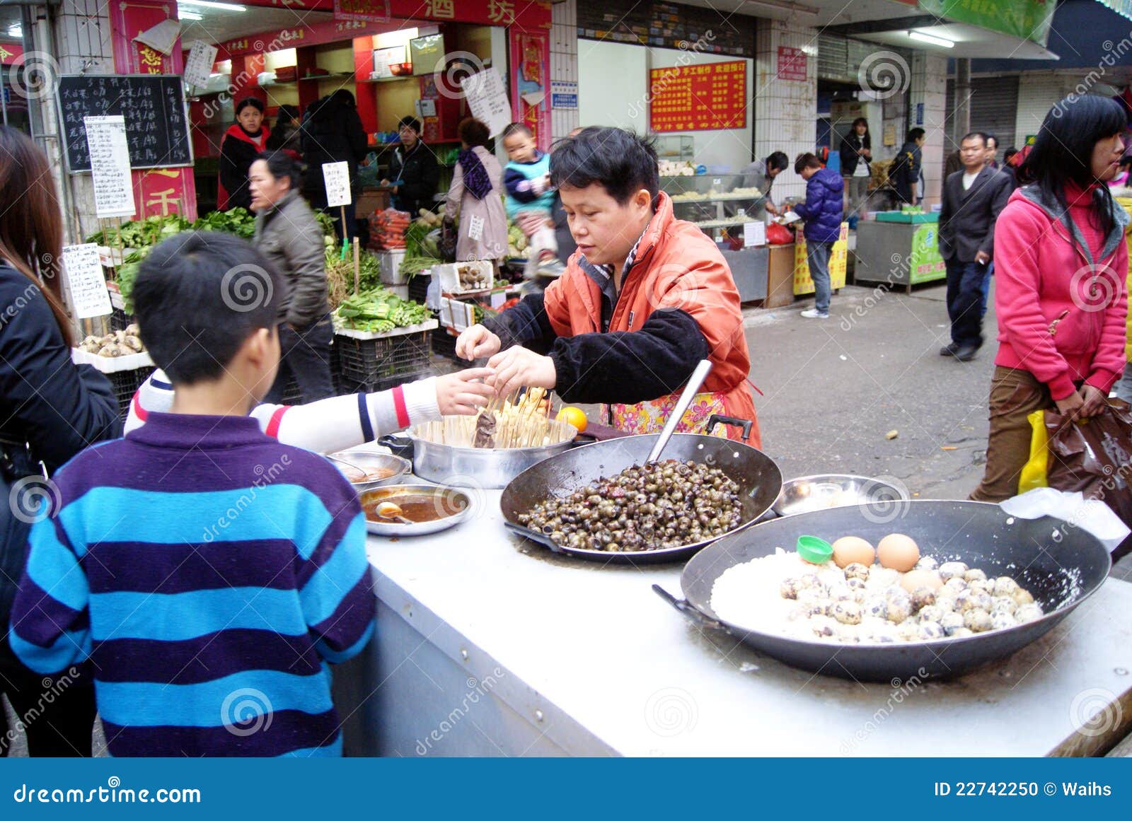 Shenzhen China: Local Snacks Editorial Image - Image of cate, local ...