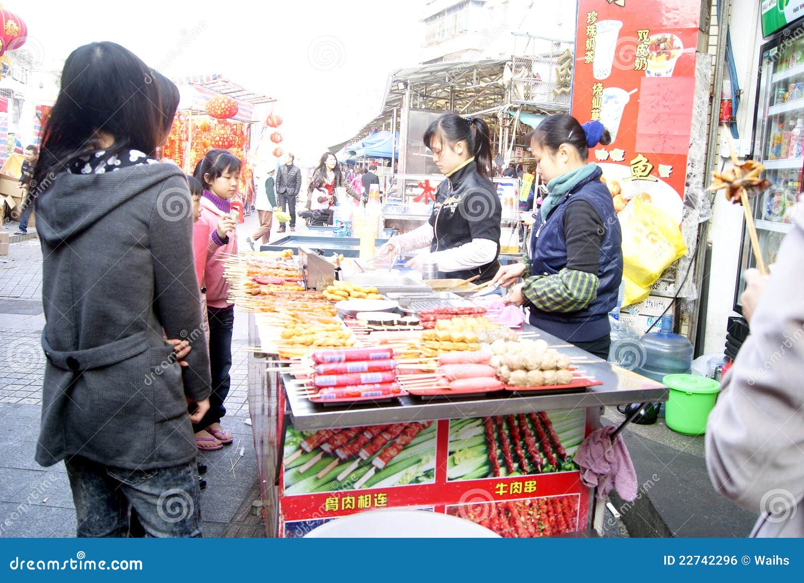 Shenzhen China: Local Snacks Editorial Photo - Image of pasta ...