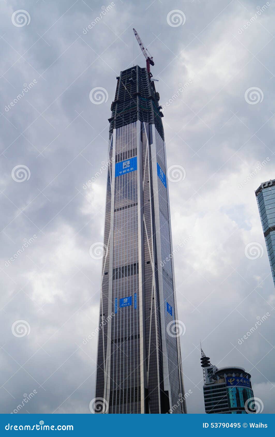 Shenzhen, China: Ping an Bank Building Redaktionelles Bild - Bild von ...