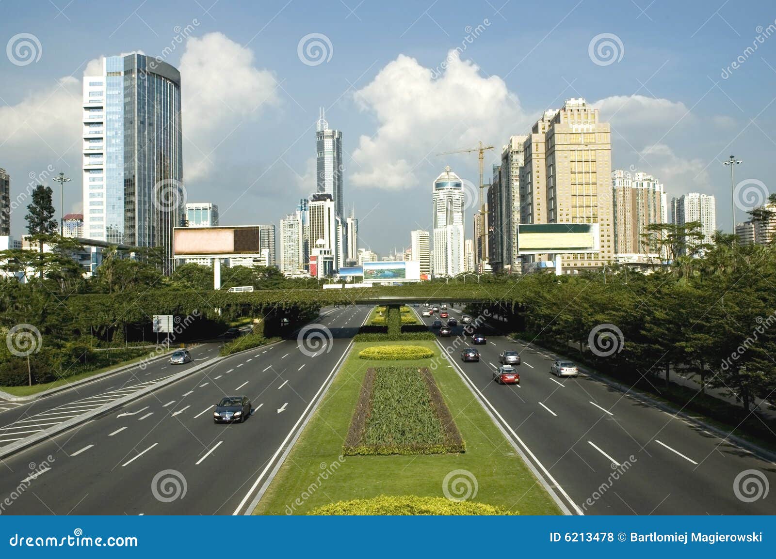 Shenzhen - city center stock photo. Image of guangdong - 6213478