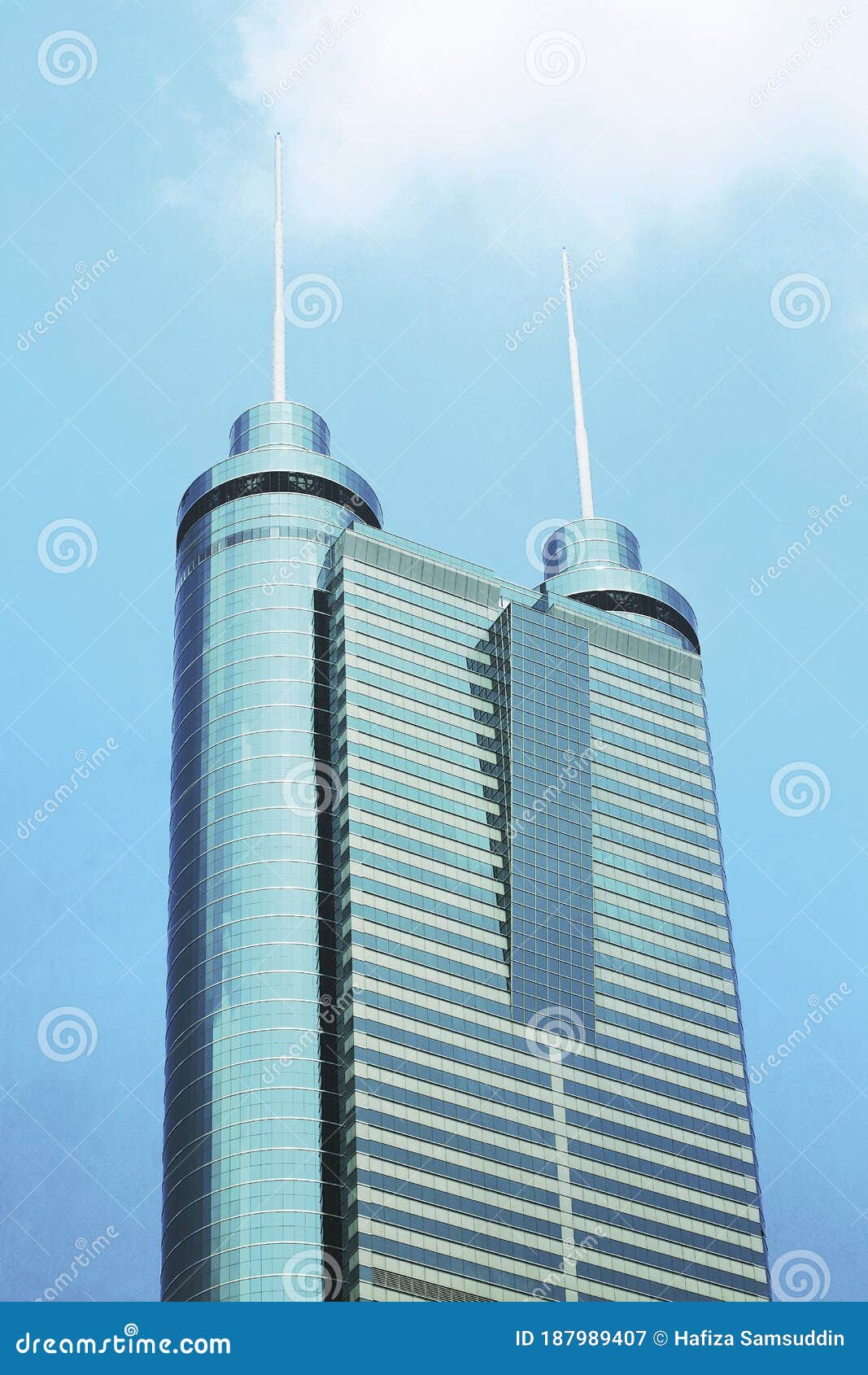 Shenzhen Di Wang Building stock image. Image of architectural - 187989407