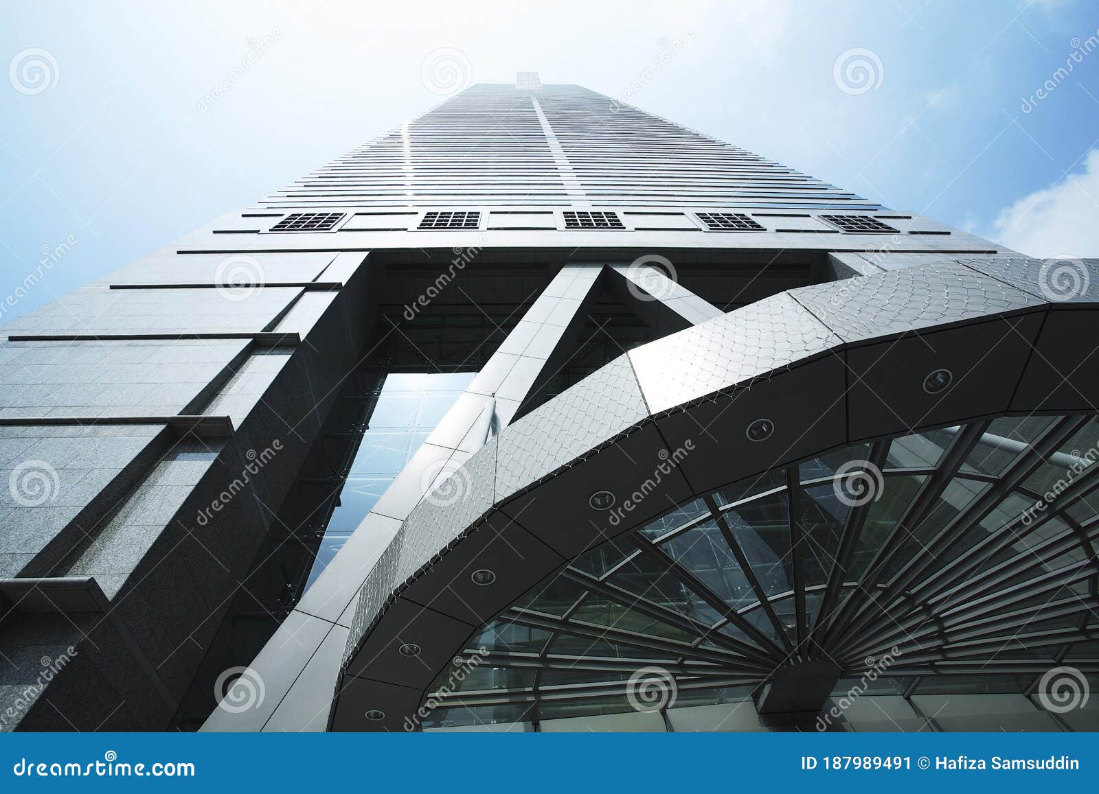 Shenzhen Di Wang Building stock image. Image of outdoors - 187989491