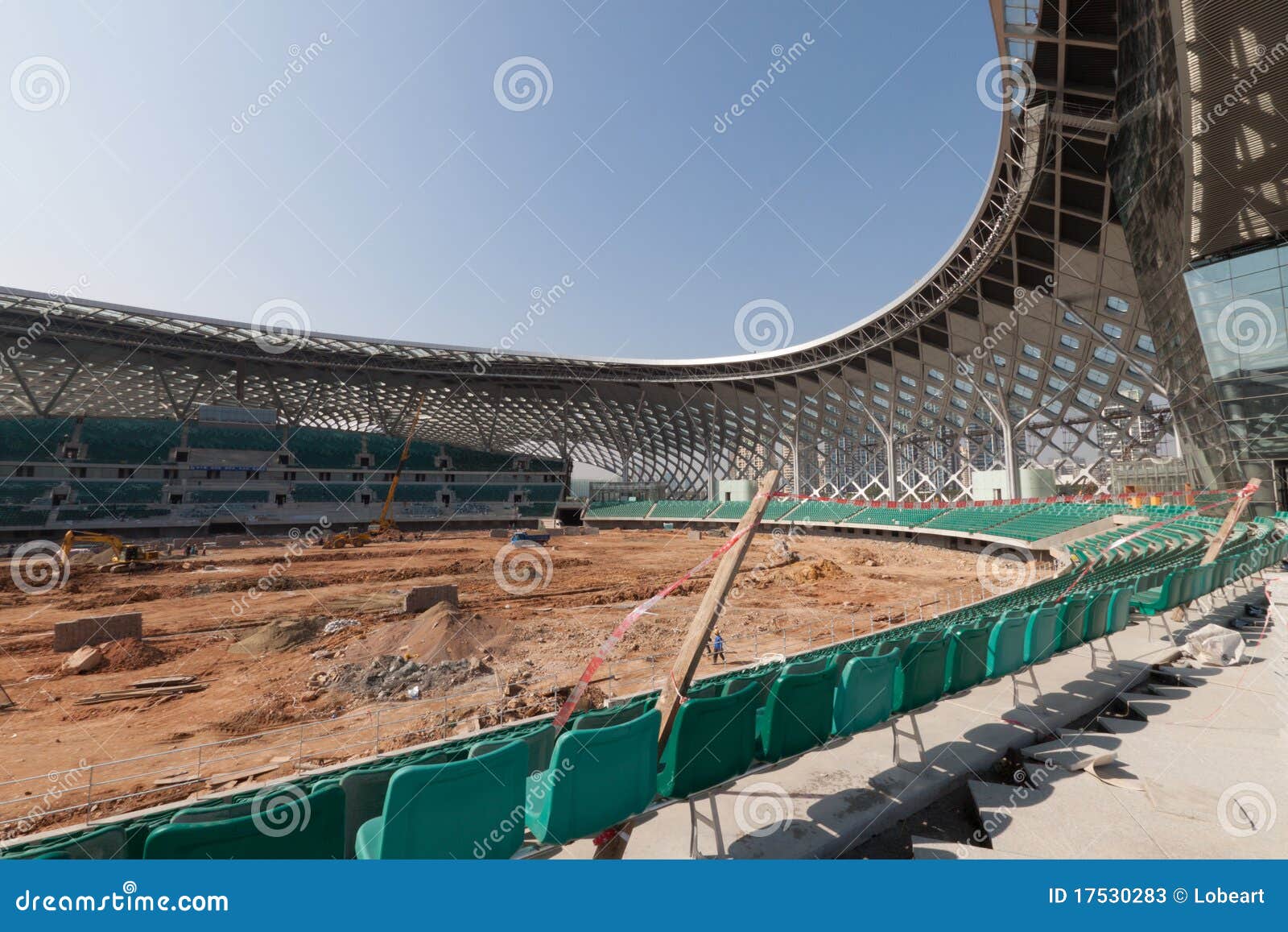 Shenzhen Universiade Stadium Editorial Stock Photo - Image of blue ...