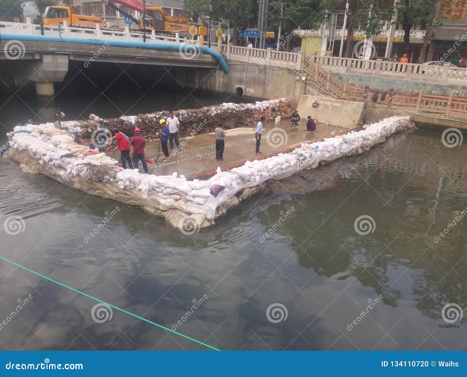Shenzhen, China: Xixiang River Construction, Protection of River ...