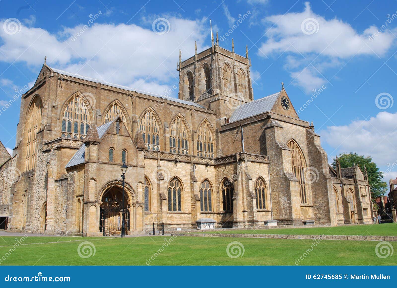 Sherborne Abbey stock image. Image of united, england - 62745685