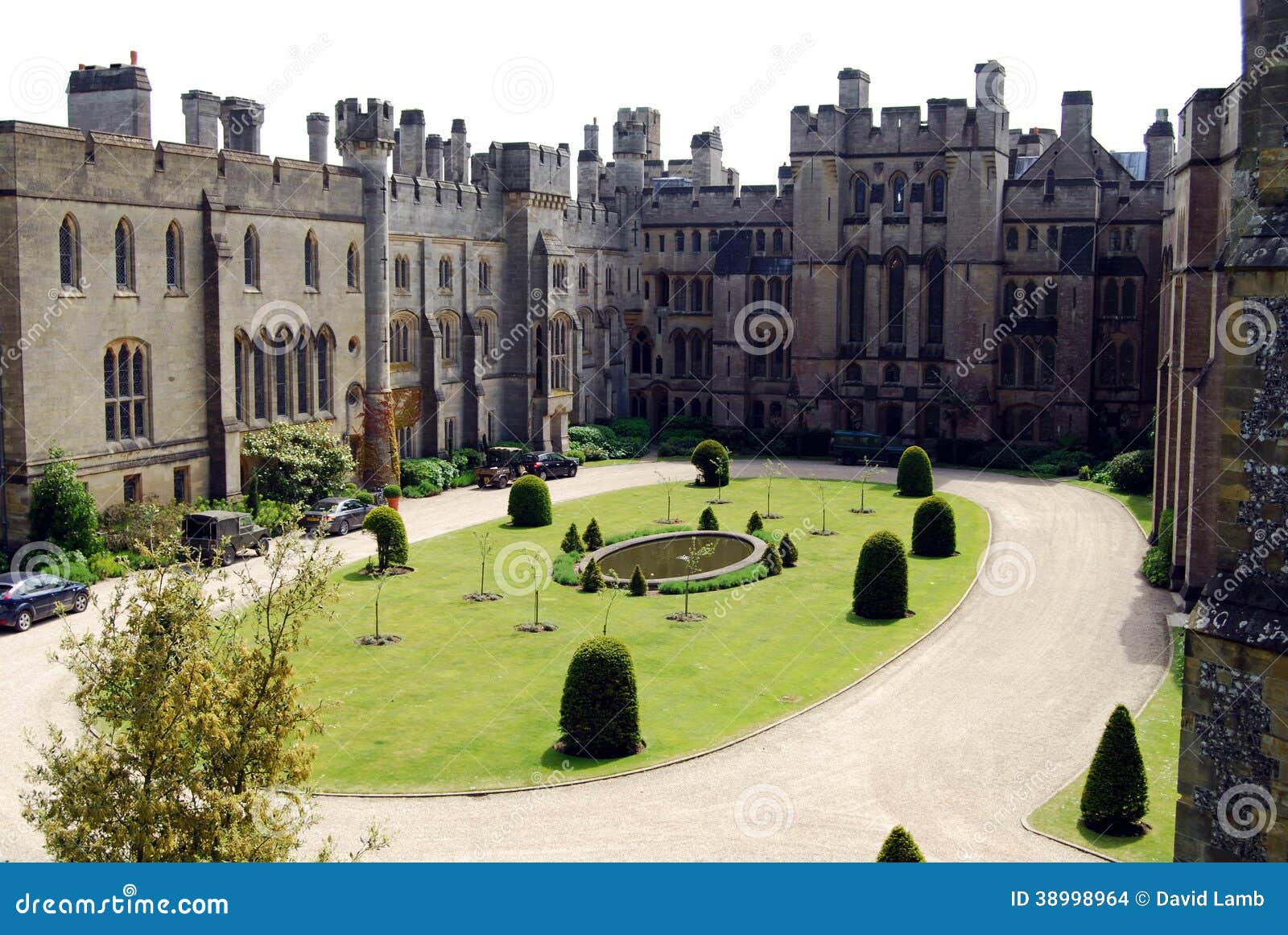 Arundel Castle Courtyard stock photo. Image of ancient - 38998964