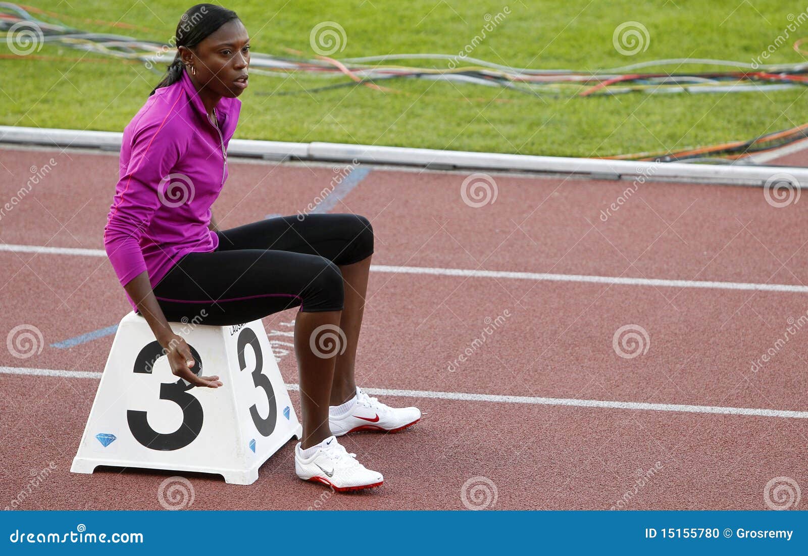 Shericka Williams (JAM) editorial image. Image of record - 15155780