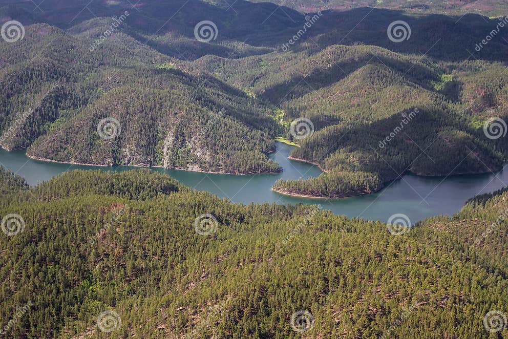 Sheridan Lake, vista aerea immagine stock. Immagine di dakota - 42171921 Sheridan Lake, vista aerea immagine stock. Immagine di dakota - 42171921